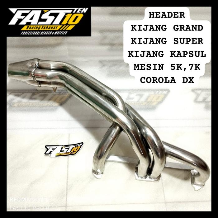 Jual HEADER KNALPOT KIJANG GRAND SUPER KAPSUL MESIN 5K 7K COROLLA DX KE ...