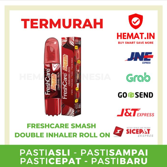 Jual Freshcare Smash Double Inhaler Roll On 8ml 8 Ml Minyak Angin Kerokan Jakarta Barat