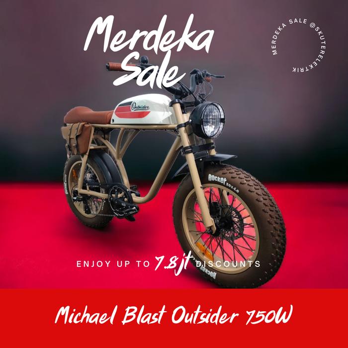 Jual Michael Blast Outsider Limited Edition Ebike Motor listrik NOT SUPER73 - Kab. Batang ...