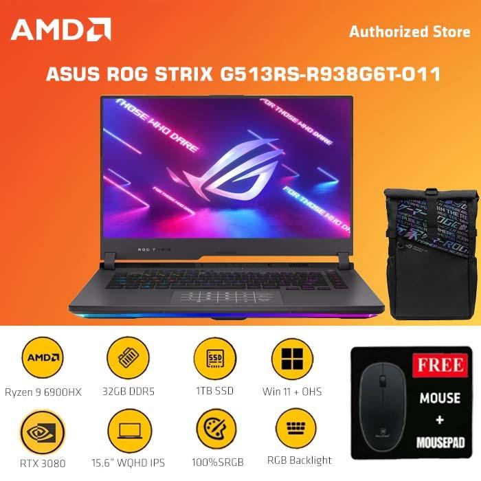 Jual ASUS ROG Strix G15 G513RS-R938G6T-O11 AMD Ryzen 9/32GB/1TB/RTX3080 ...