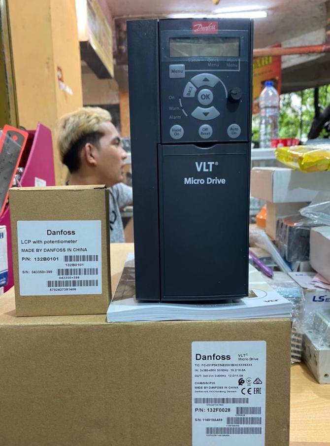 Jual Inverter Danfoss Fc-051P5K 5.5Kw 7.5 Hp 380V Inverter Danfoss 5 ...