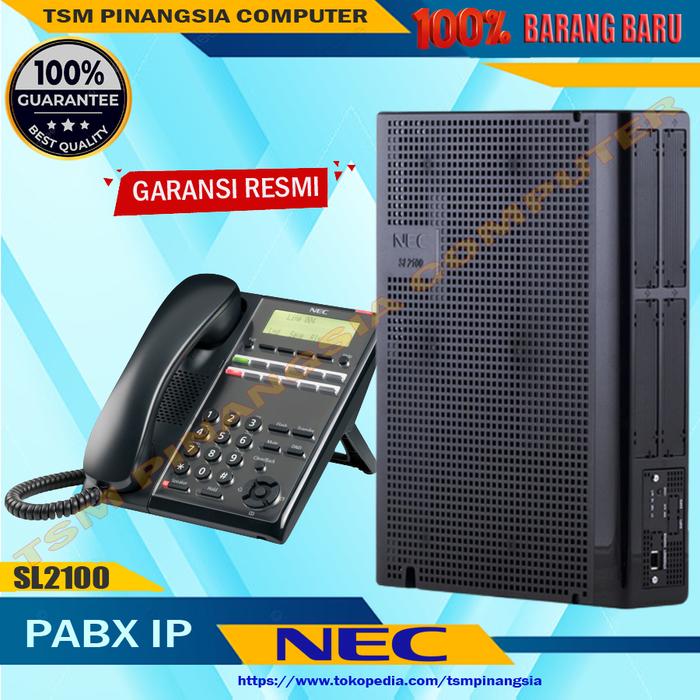 Jual Pabx NEC SL2100 / PABX IP NEC SL-2100 ( PBX 6 Line 16 Extension ...