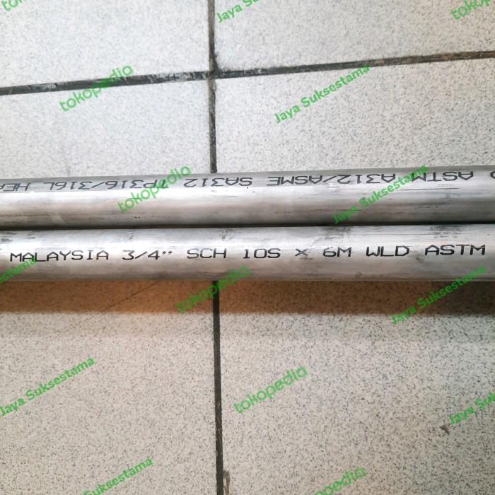 Jual Pipa Stainless SS 316 SCH40 3/4" inch Welded SS316 SCH 40 - Jakarta Barat - JAYA SUKSESTAMA ...
