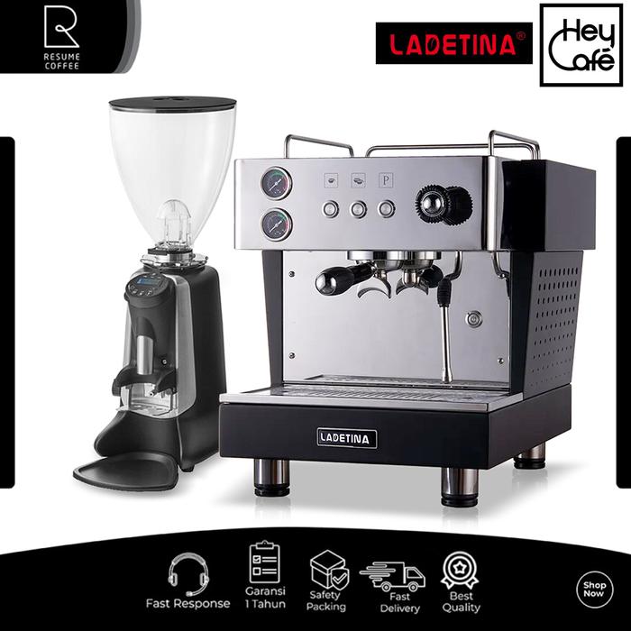 Jual Paket Mesin Kopi Ladetina E1 1 gr & Hey Cafe HC-600 Doserless - Jakarta Selatan - Resume ...