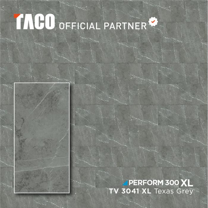 Promo TACO Lantai Vinyl 3mm XL - TV 3041 XL Texas Grey Cicil 0% 3x ...