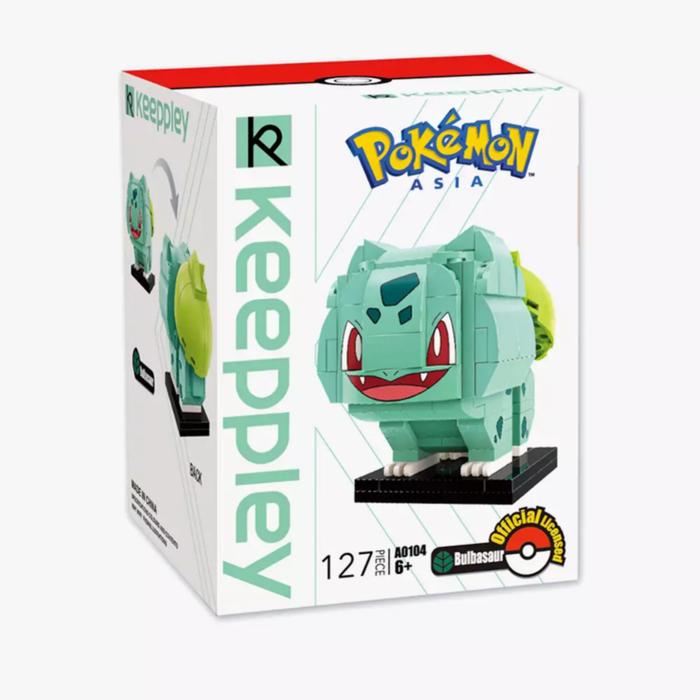 Promo Keeppley Lego Pokemon Figure Pikachu Psyduck Eeve Bulbasaur ...