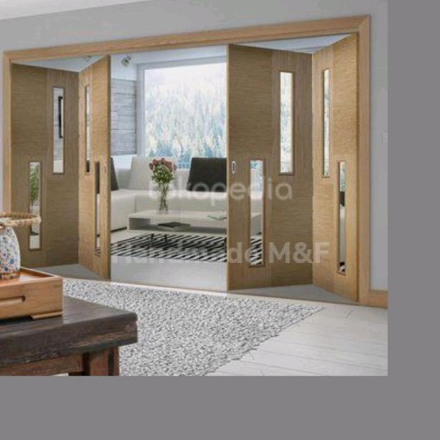 Jual PINTU HPL KOMBINASI KACA MINIMALIS MODERN 680 - Kota Depok ...