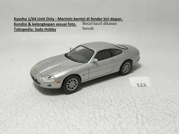 Jual Diecast Miniatur Kyosho 1/64 Jaguar XKR Silver Unit Only Minus ...