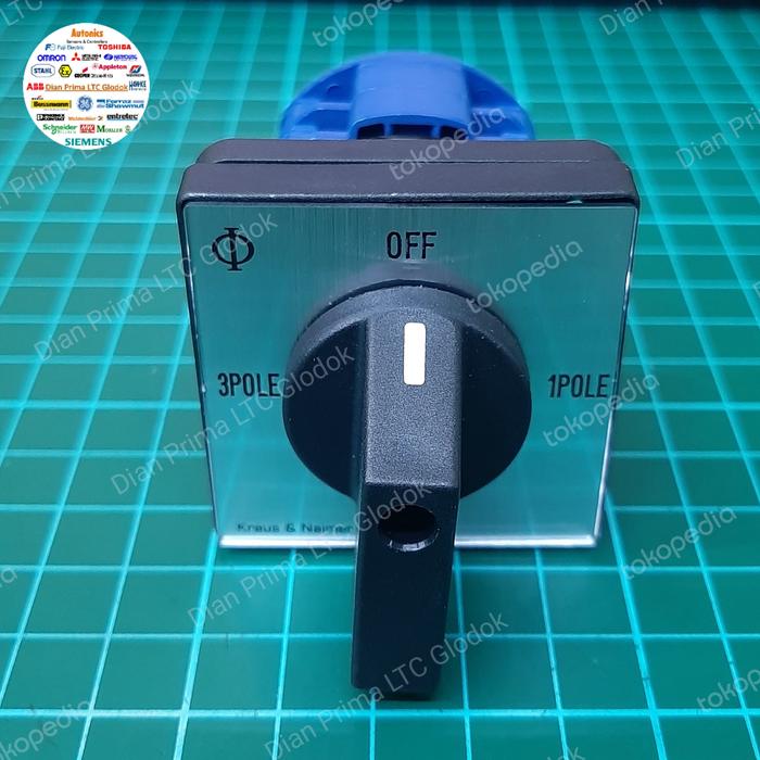 Jual Kraus Naimer KN Cam Switch CA10 Selektor Auto Reclose 4 posisi ...