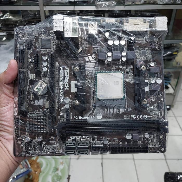 Jual mainboard motherboard amd socket fm2 asrock fm2a68m-dg3+ minus ...