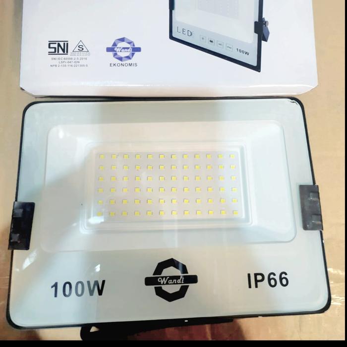 Jual lampu led outdoor 100w lampu tembak led 100 w sorot led 100w ...