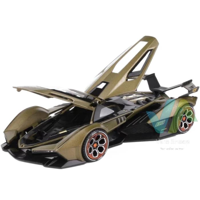 Jual Miniatur Diecast scala 1:22 Mobil Lambo V12 Vision GT - Hitam ...