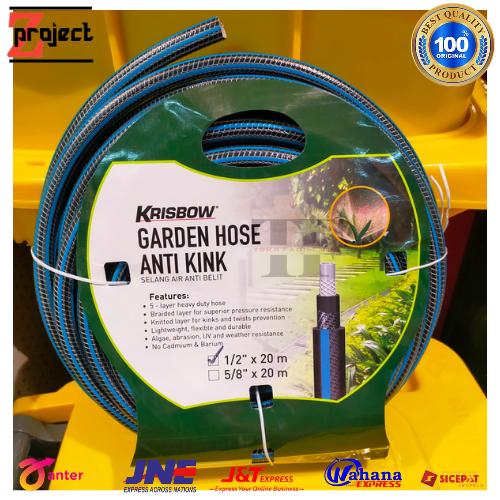 Jual KRISBOW selang taman anti belit 1/2 inch 20 meter 5 lapis selang air - Jakarta Timur - Toko ...