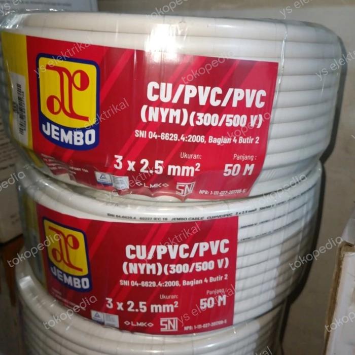 Jual Kabel NYM 3x2.5mm 50meter Jembo - Jakarta Pusat - ys elektrikal ...