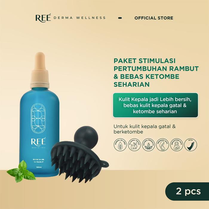 Promo Bundle Special Price - The Scalp Massager & Hair Oil Refresh ...