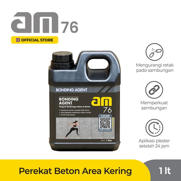 Jual Perekat Beton AM 76 Bonding Agent Cairan Penguat Mortar - Kota ...
