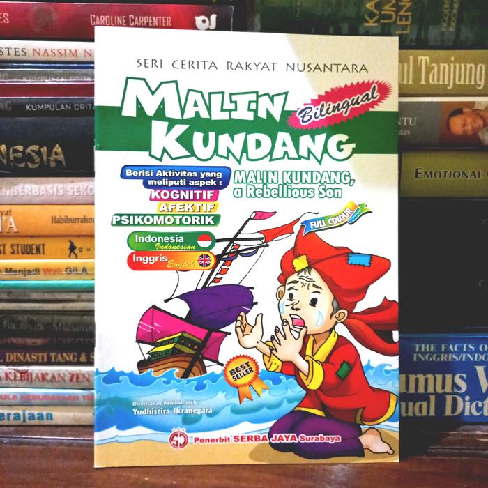 Jual BUKU CERITA RAKYAT MALIN KUNDANG - BILINGUAL - Kota Semarang - Lestary Book Store | Tokopedia
