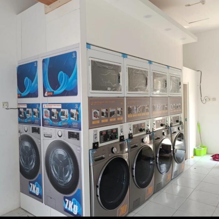 Jual MESIN CUCI LG 20kg DAN PENGERING Maytag 15kg STACK Koin - Jakarta ...