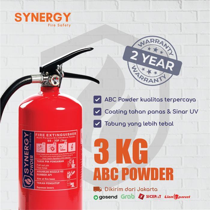 Jual APAR Powder ABC 3 KG Synergy Fire - Plus - Jakarta Utara - Synergy ...