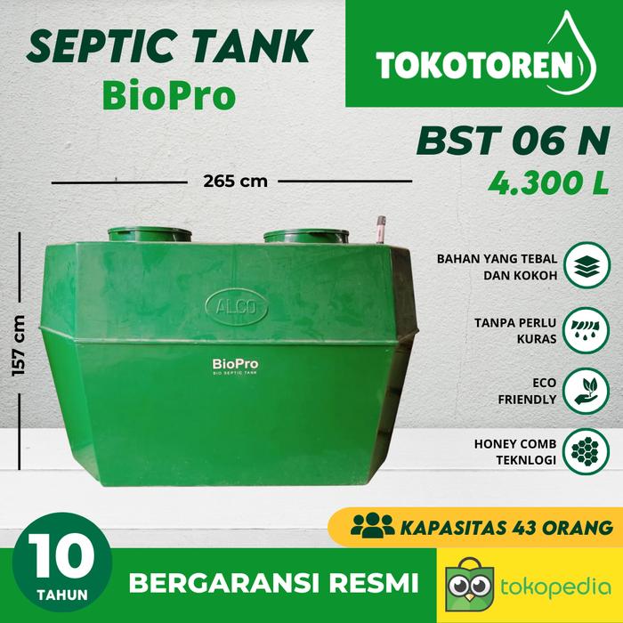 Jual SEPTIC TANK BIOPRO BST 06 N GARANSI RESMI - Kab. Tangerang ...