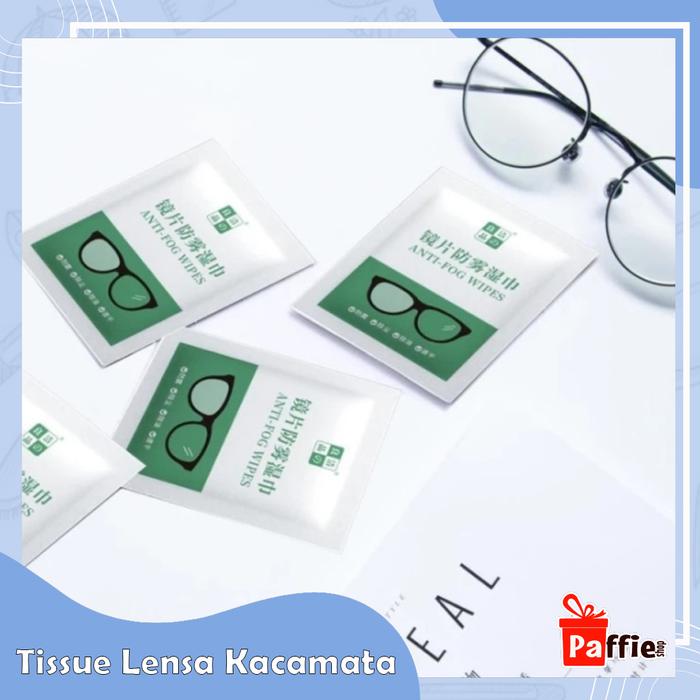 Jual Tissue Tisu Lap Lensa Kacamata Anti Embun Tisue Anti Fog Glasses ...