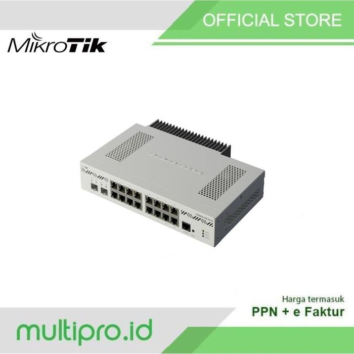Promo MikroTik CCR2004-16G-2S+PC Cloud Core Router CCR 2004 16G 2S+ PC ...