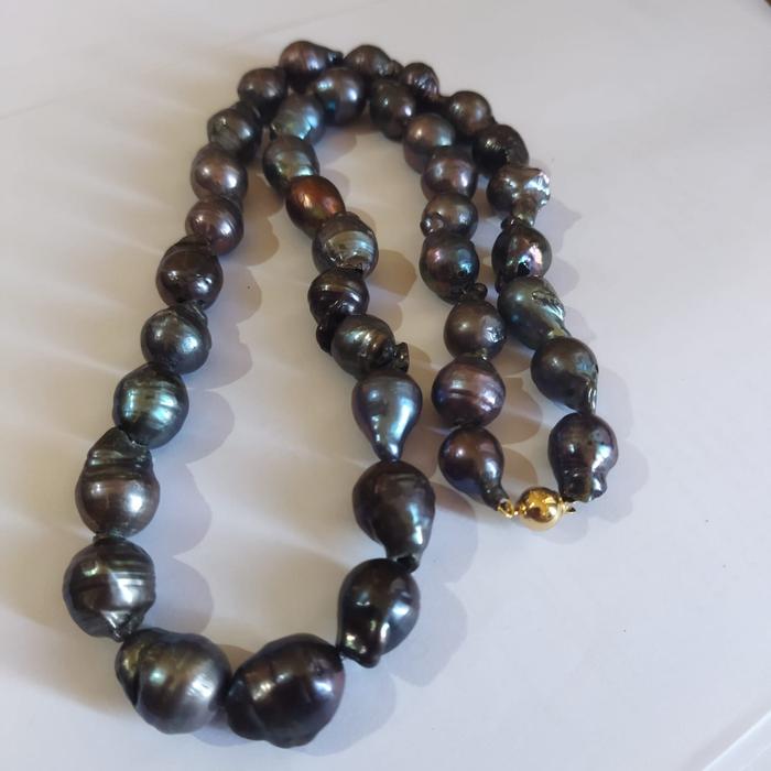 Jual kalung mutiara baroque fashion wanita hijab barok Baroq Lombok ...