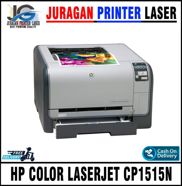 Promo Printer Hp Color Laserjet cp1515n Printer Laser Color A4 ...