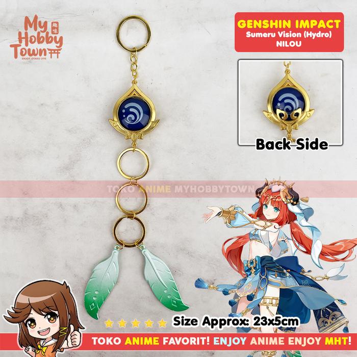 Jual Gantungan Kunci Vision Genshin Impact Nilou Sumeru - Kab ...
