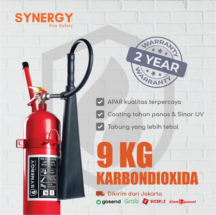 Jual APAR 9 KG Karbondioksida (CO2) Synergy Fire - No Trolley - Jakarta ...
