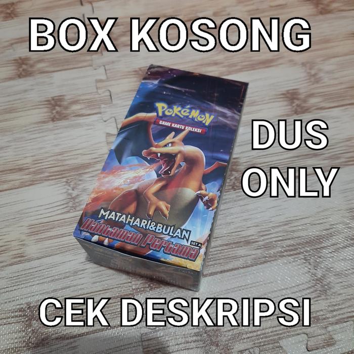 Jual BOX KOSONG - Kartu Pokemon Indonesia Hantaman Pertama - Set A - Kab. Bantul - Metal Gear ...