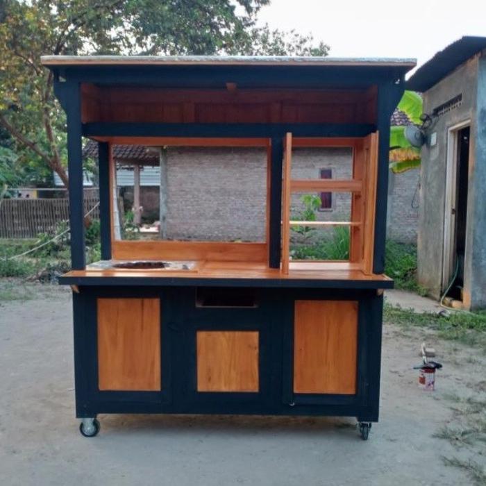 Jual ready gerobak/rombong bakso mangkal warna custom - Kab. Klaten ...