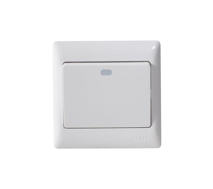 Jual CHINT NEW7 - G00100A 1 Gang 1 Way Switch 10A 250V White - Jakarta ...