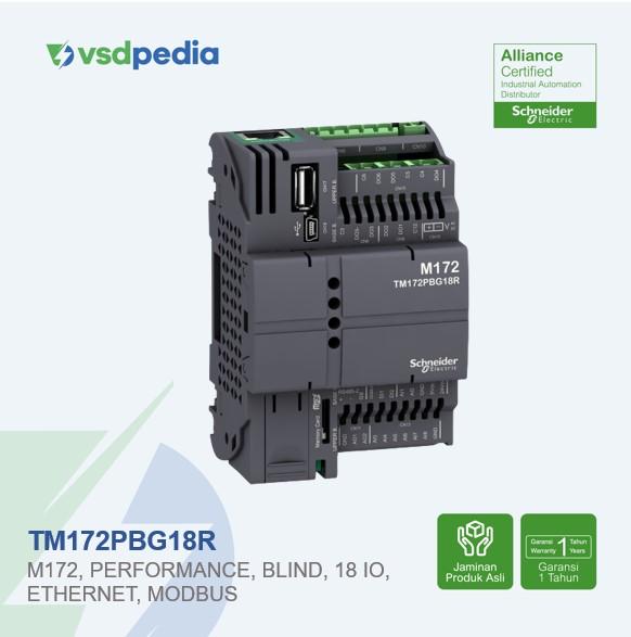 Promo SCHNEIDER M172 Perf. Blind 18 I/Os, Eth, 2 RS485 TM172PBG18R ...