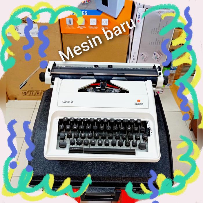 Jual mesin tik manual olympia carina3 baru - Jakarta Barat - TOKO ...