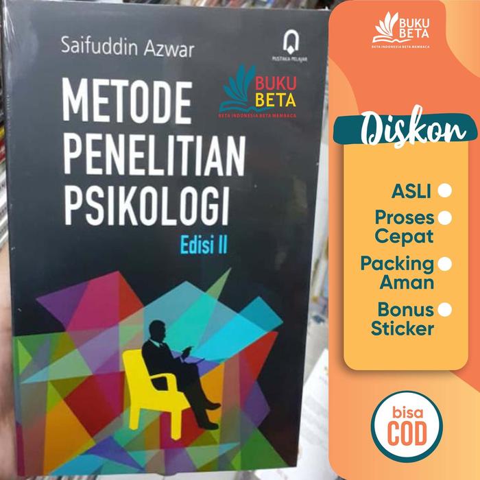 Promo Metode Penelitian Psikologi - Saifuddin Azwar - Kab. Sleman ...