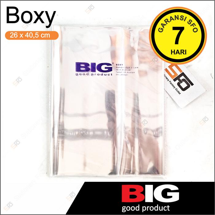 Jual Sampul Buku Plastik OPP BIG Boxy 25 lembar - 1002 - Kota Semarang ...