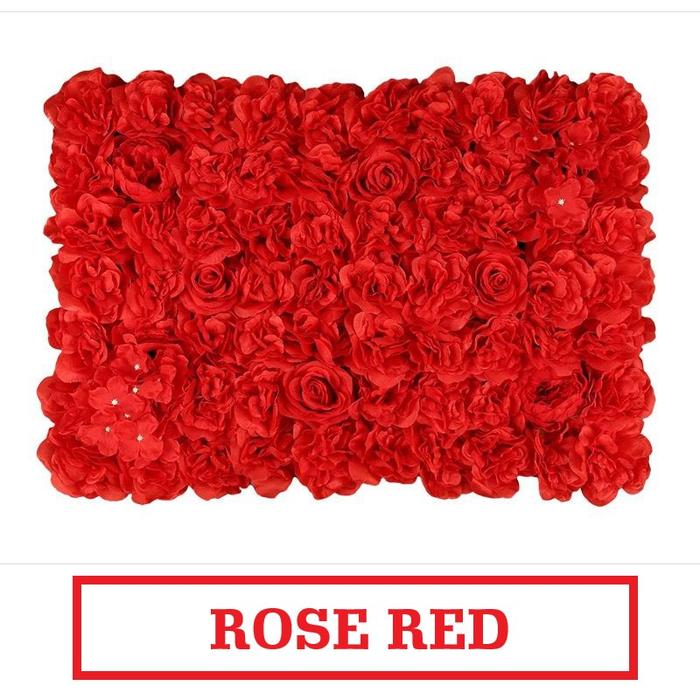 Jual Wallpaper Dinding Rose Flower Wall Dekorasi Latar Belakang Hiasan ...