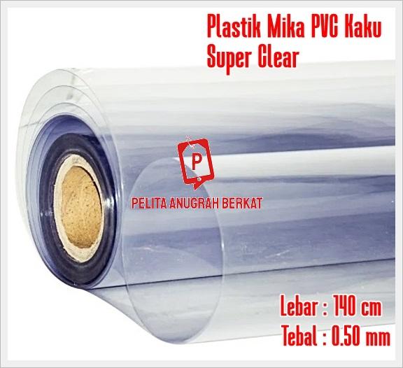 Jual Plastik Mika PVC Kaku Rigid Super Clear Meteran Rol Lebar 140cm 0.70mm - 0.50mm - Jakarta ...