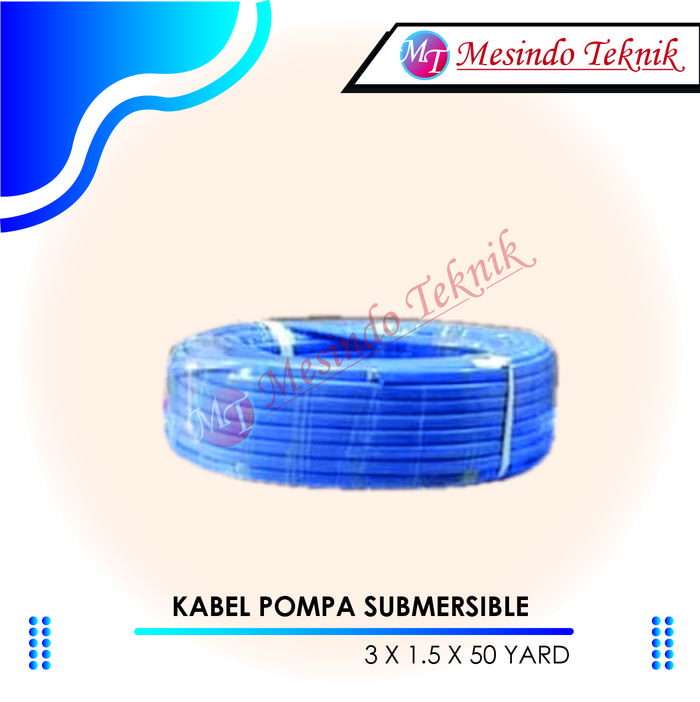 Jual Kabel Pompa Submersible 3 x 1.5mm x 50 Yard - Kab. Tangerang ...