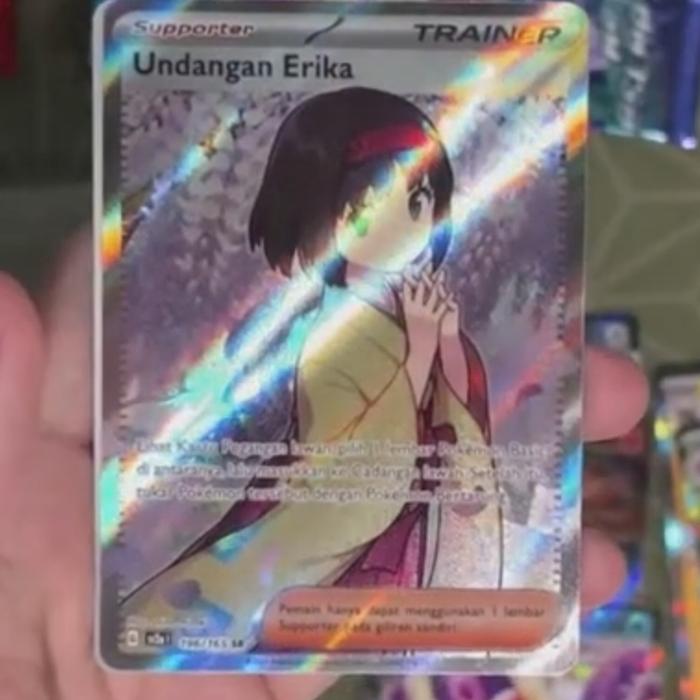 Jual Undangan Erika SR Pokemon 151 TCG Indonesia - Kota Bandung - Greninja | Tokopedia