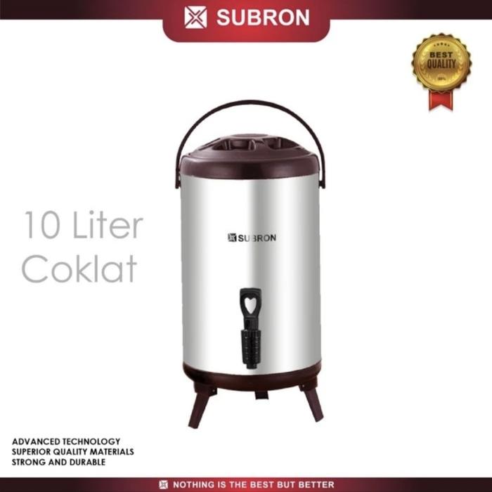 Jual Drink Jar Water Jug Termos Stainless Subron 10 L Dispenser Air ...