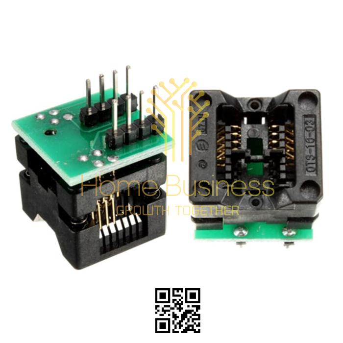 Jual Adapter Jepitan Socket Soket IC Bios 150mil 150ml 150 mil ml SOP8 ...