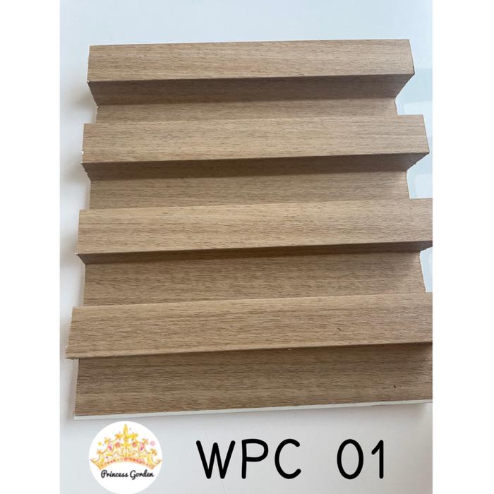 Jual wpc wall panel dinding wood panel - Wpc 01, 145cmx17cm - Jakarta ...