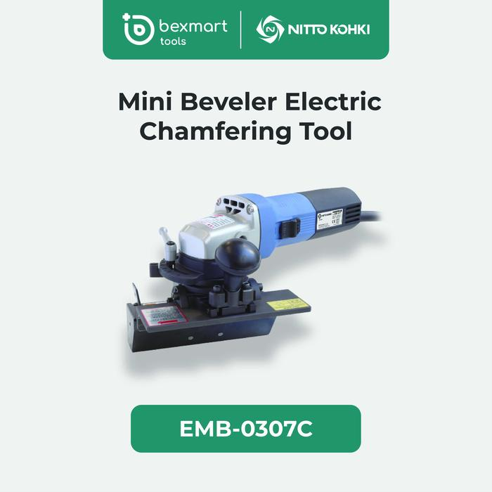 Jual EMB-0307C Nitto Kohki Japan Mini Beveler Electric Chamfering Tool ...