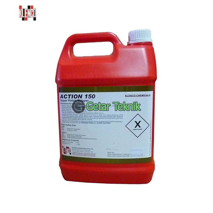 Jual KLENCO Action 150 5Liter SUPER POLISH STRIPPER Pembersih Lantai ...