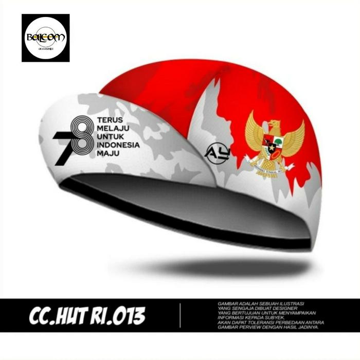 Jual TOPI CYCLING CAP KEMERDEKAAN HUT RI TOPI SEPEDA - Jakarta Barat ...
