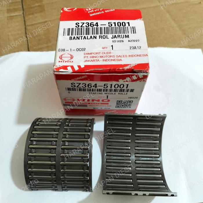 Jual BEARING NEEDLE ROLLER SZ364-51001 BANTALAN METAL HINO LOHAN FG235 ...