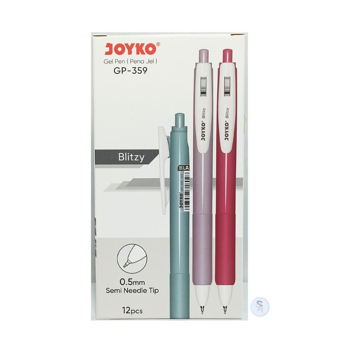 Jual Gel Pen Pulpen Pena Joyko GP-359 Blitzy Gel 0.5 mm - Jakarta Pusat - Angsana Stationery ...