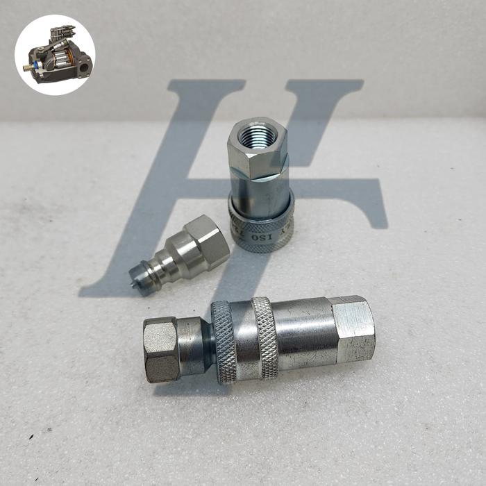 Jual Quick coupler hydraulic 1" inch / kopler hidrolik 1 inch NPT ...